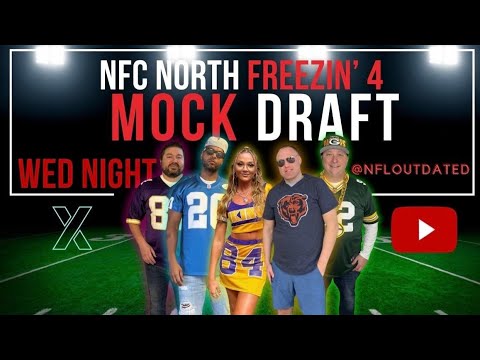 Freezin 4 NFC North Pod Ep 88: 2024 NFC North Mock Draft with the Crew - YouTube