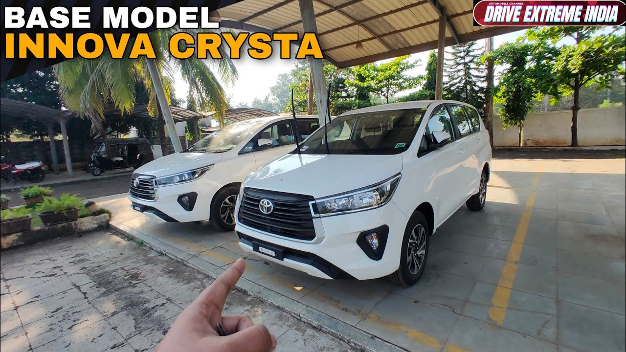 2021 Innova Crysta 2.4 G base model walkaround |Onroad price | features ...