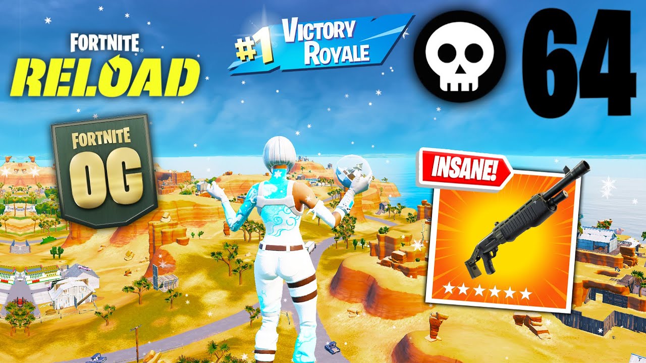 64 Elimination Solo Vs Squads Reload "Zero Builds" Gameplay Wins ...