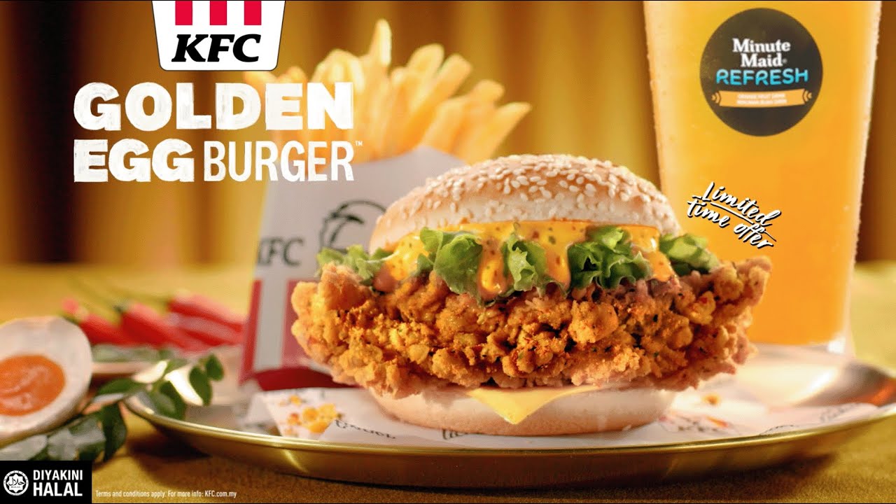 With the Golden Egg Burger, there’s no reunion like a KFC reunion - YouTube