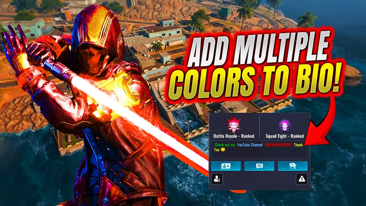 How to Add Multiple Colors to Your Bio in Blood Strike: Step-by-Step ...