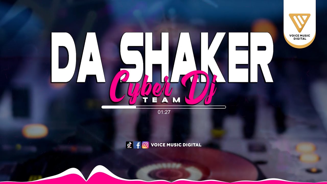 DJ Da Shaker - CYBER DJ TEAM (Audio Visualizer) - YouTube