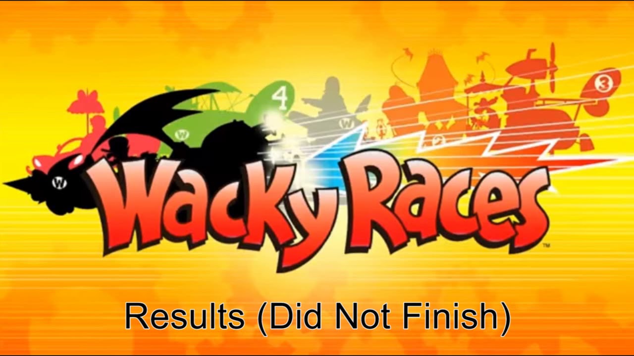 Wacky Races Arcade OST - Results (Did not Finish) - YouTube