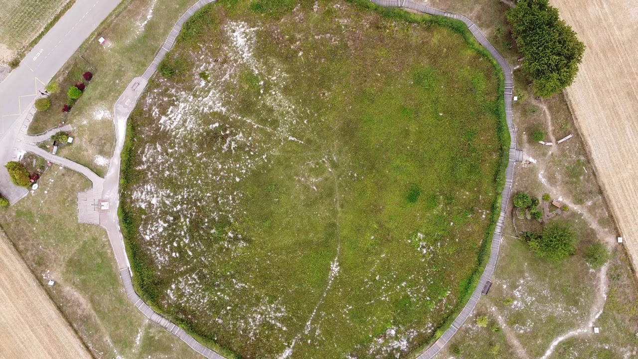 Lochnagar mine crater WW1 France (Drone 2020) - YouTube