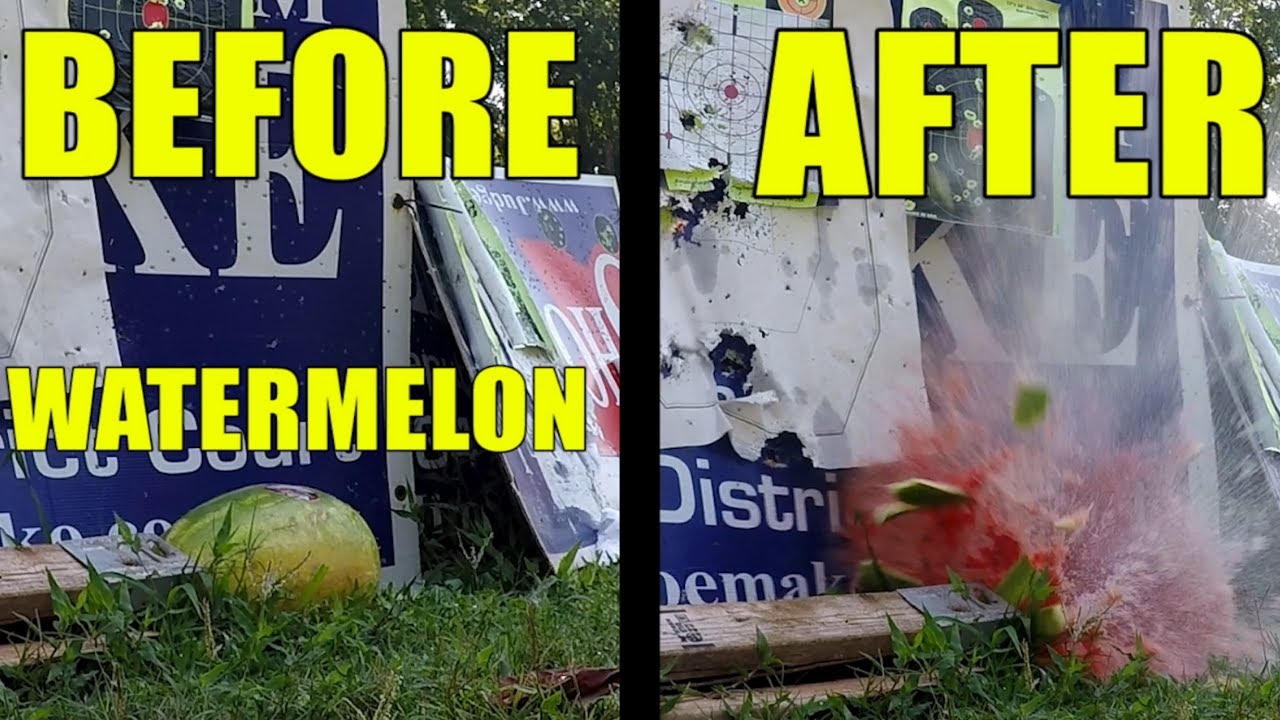 12 Gauge Destruction (WATERMELON EXPLODES) | Range Day 7 - YouTube