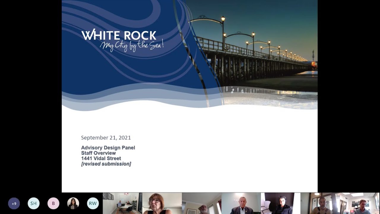 White Rock Advisory Design Panel Meeting - Sept. 21, 2021 - YouTube