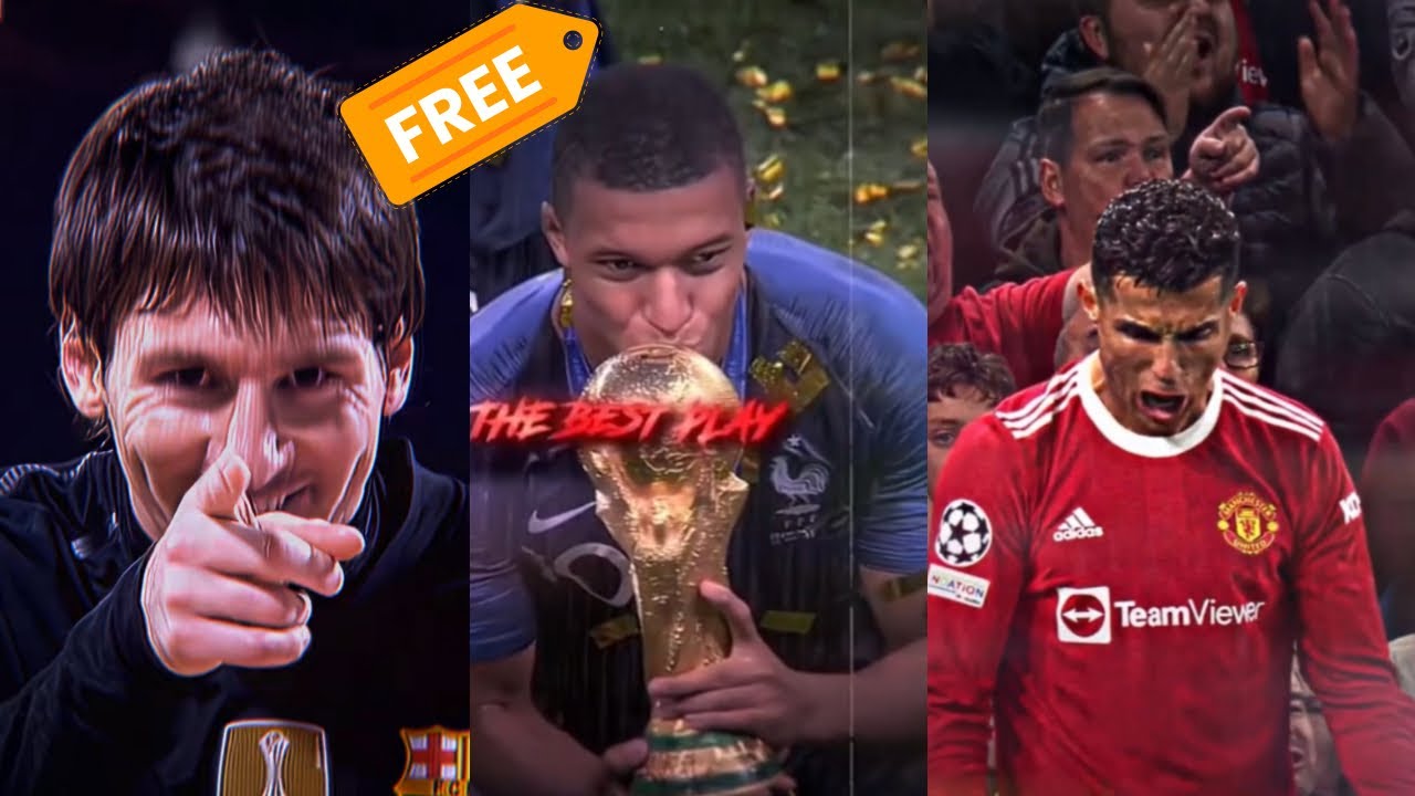Football Free 4k Edited Clips + CC High Quality For Editing//Clips For ...