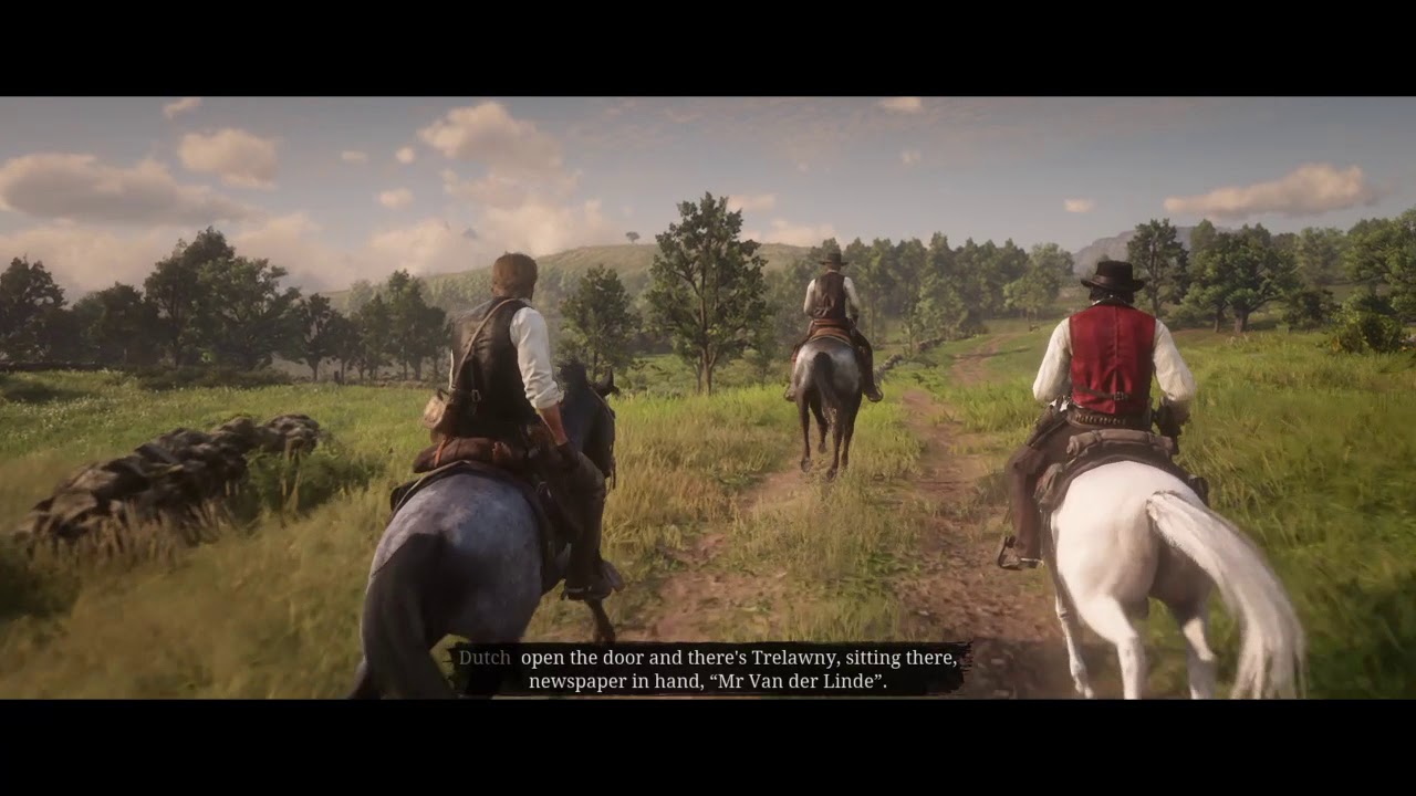 RDR2 - Arthur, Hosea and Dutch talking about Trelawny - YouTube