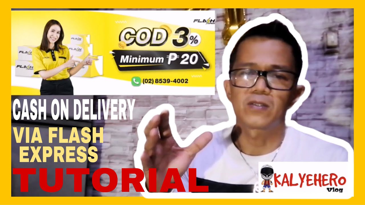 How to use COD via Flash Express || kalyehero #flashexpress - YouTube