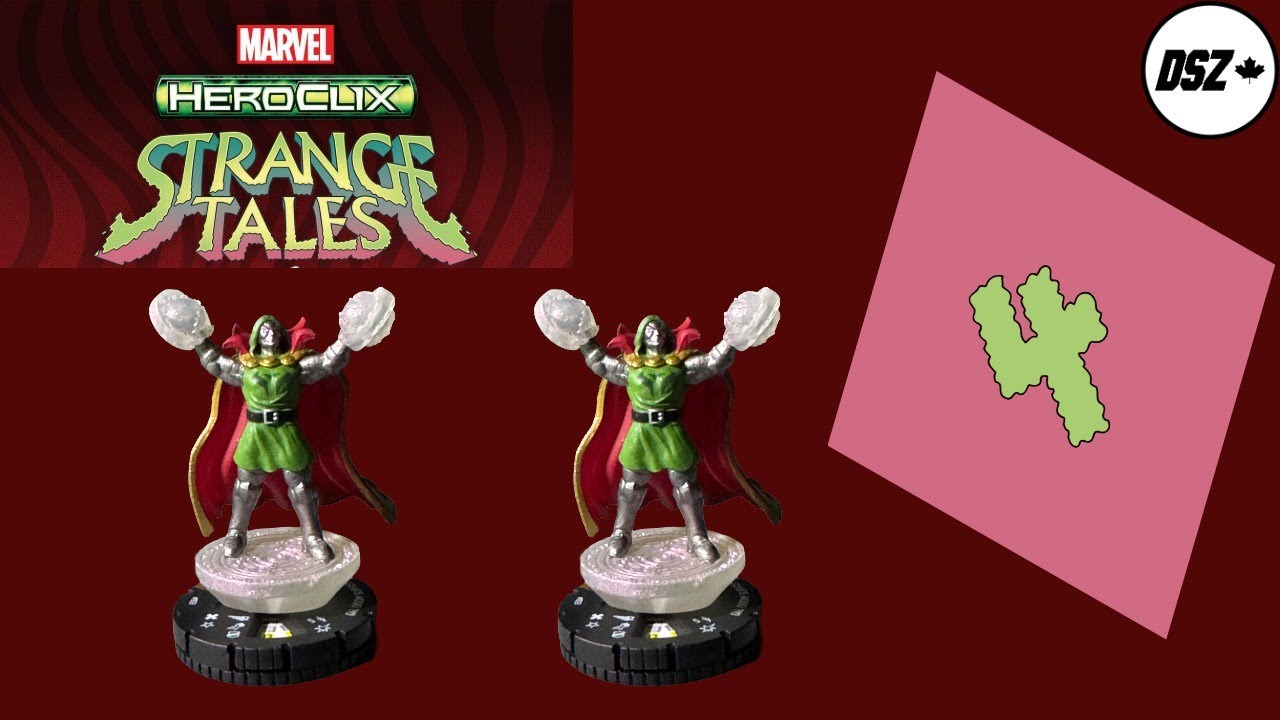 HeroClix 'Strange Tales' Sealed Game 4 "Doom's Day" - YouTube