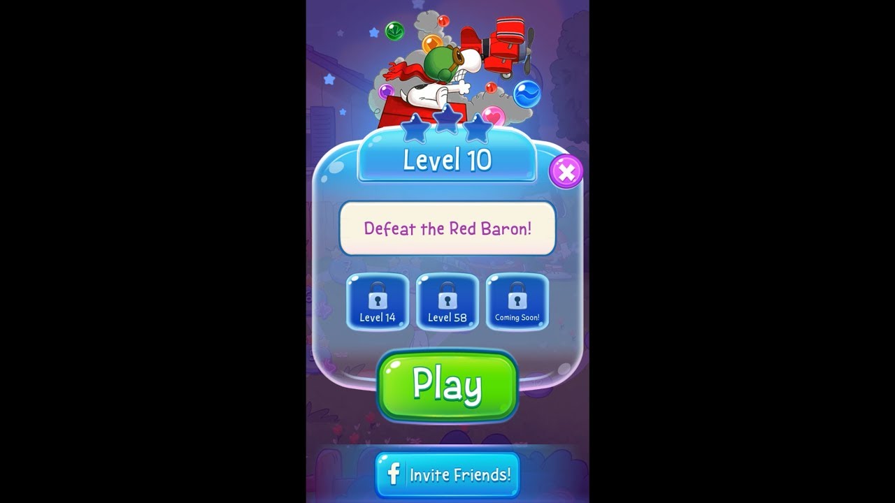 Snoopy Pop Level 10 HD 1080p - YouTube