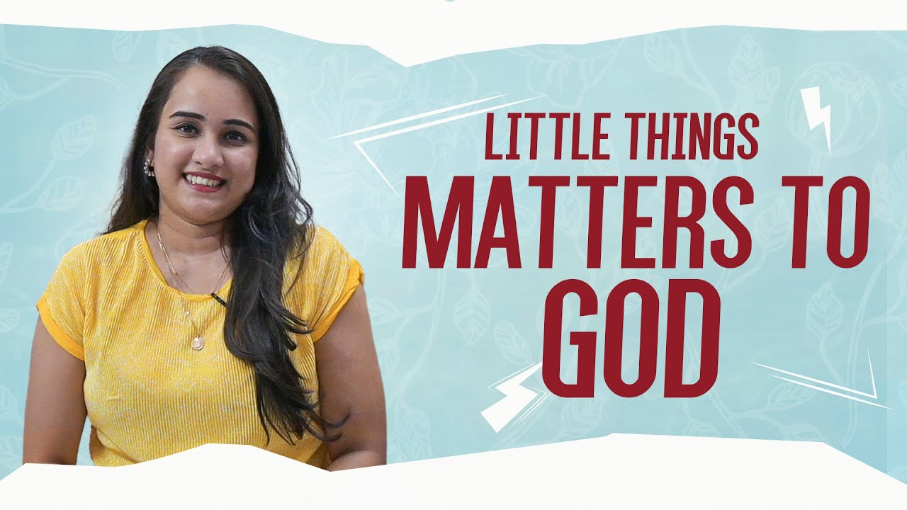 Little things matters to God | Dailydevotional | #devotional #motivation #motivational - YouTube
