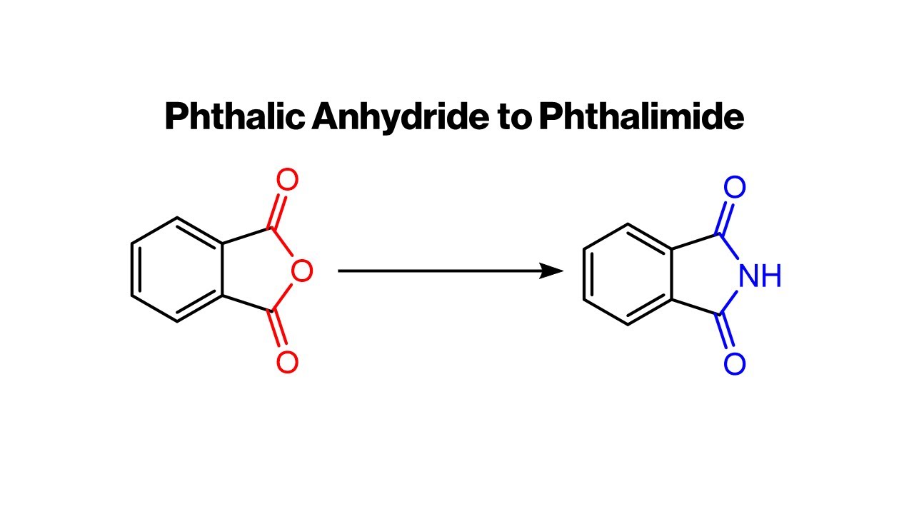 Condensation Reaction of Anhydrides to Imides: Phthalic Anhydride to ...