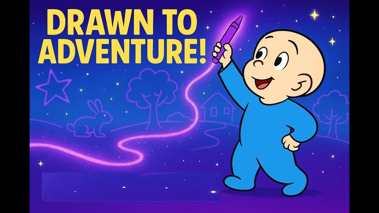 Harold’s Magical Purple Crayon | Full Story for Kids - YouTube