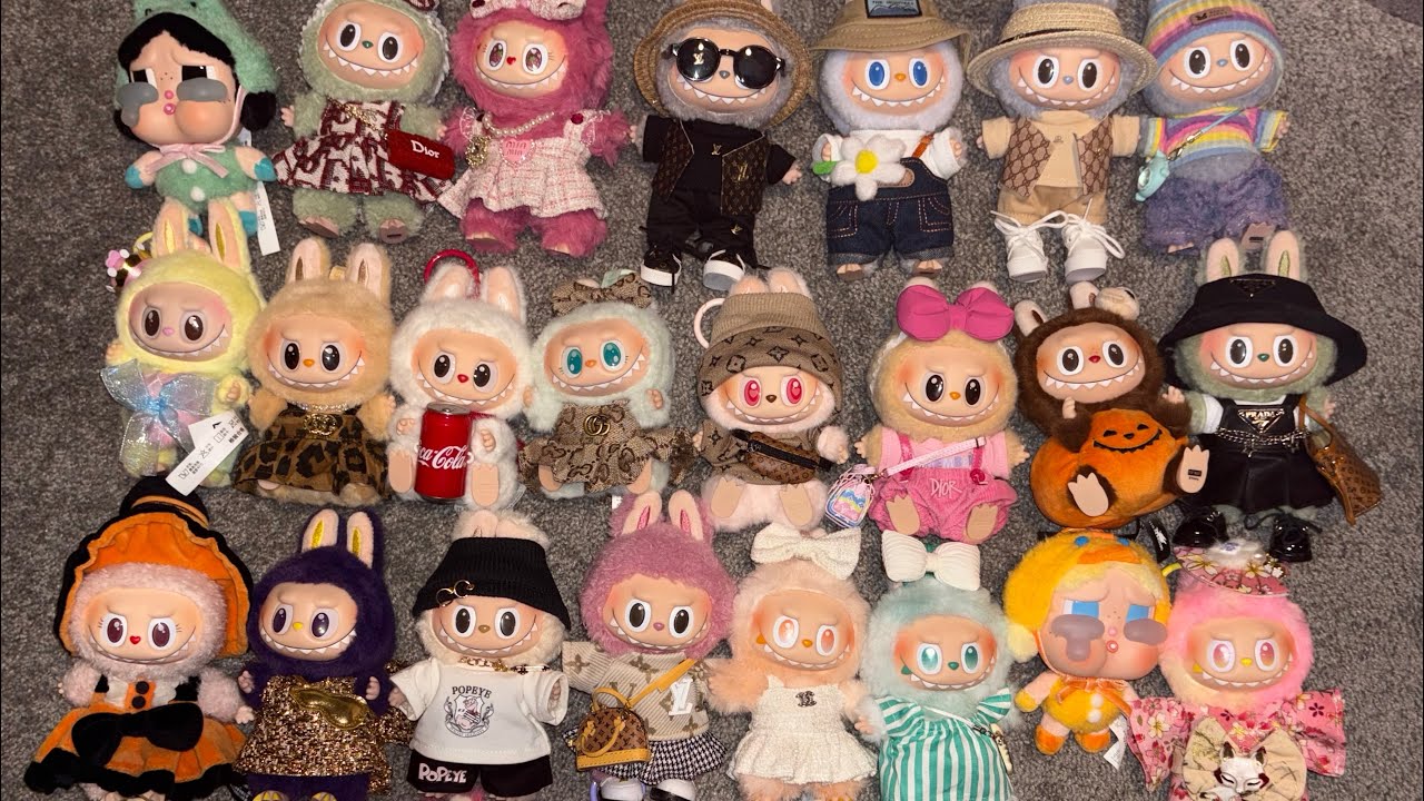 MY FULL LABUBU / CRY BABY COLLECTION! - YouTube