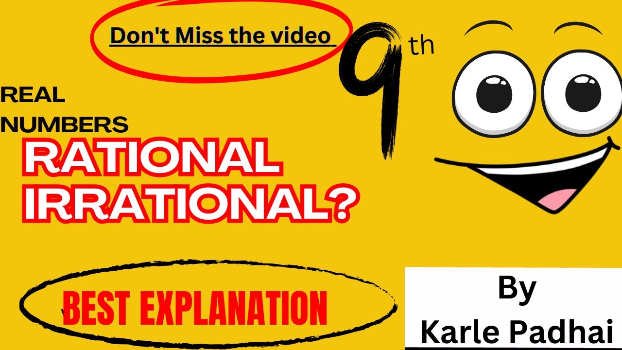 Difference between rational and irrational number explain || Number ...
