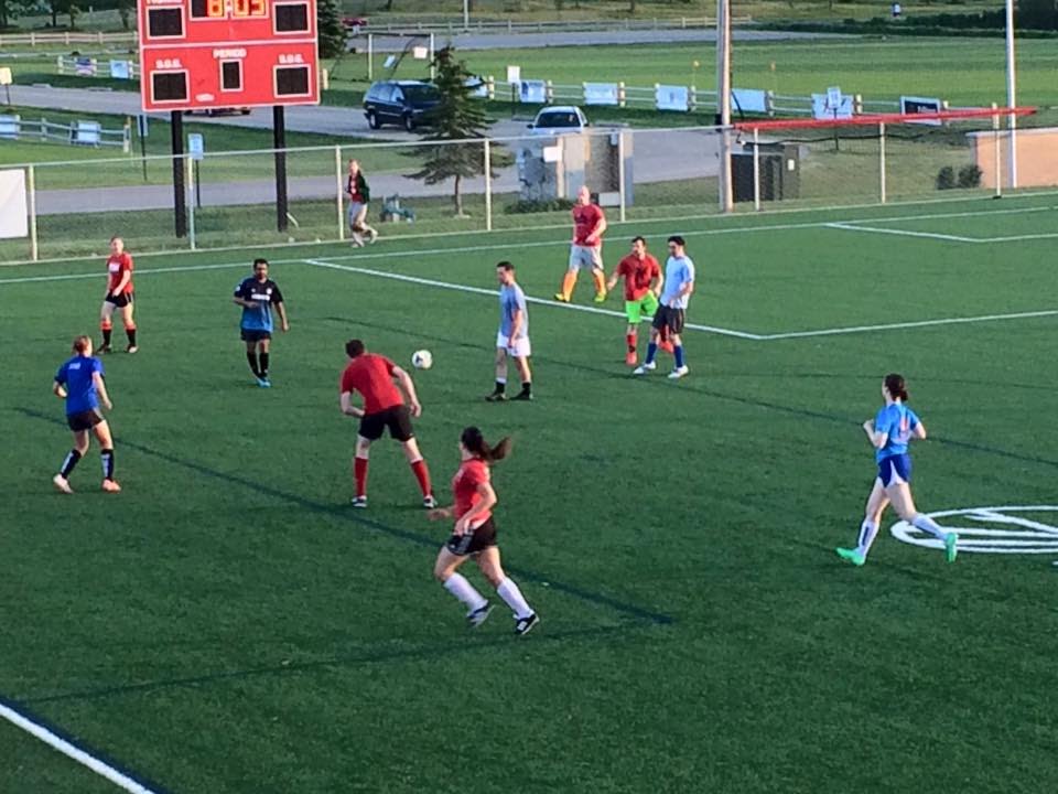 Madison WI Soccer League, Coed Soccer | 608elite - YouTube