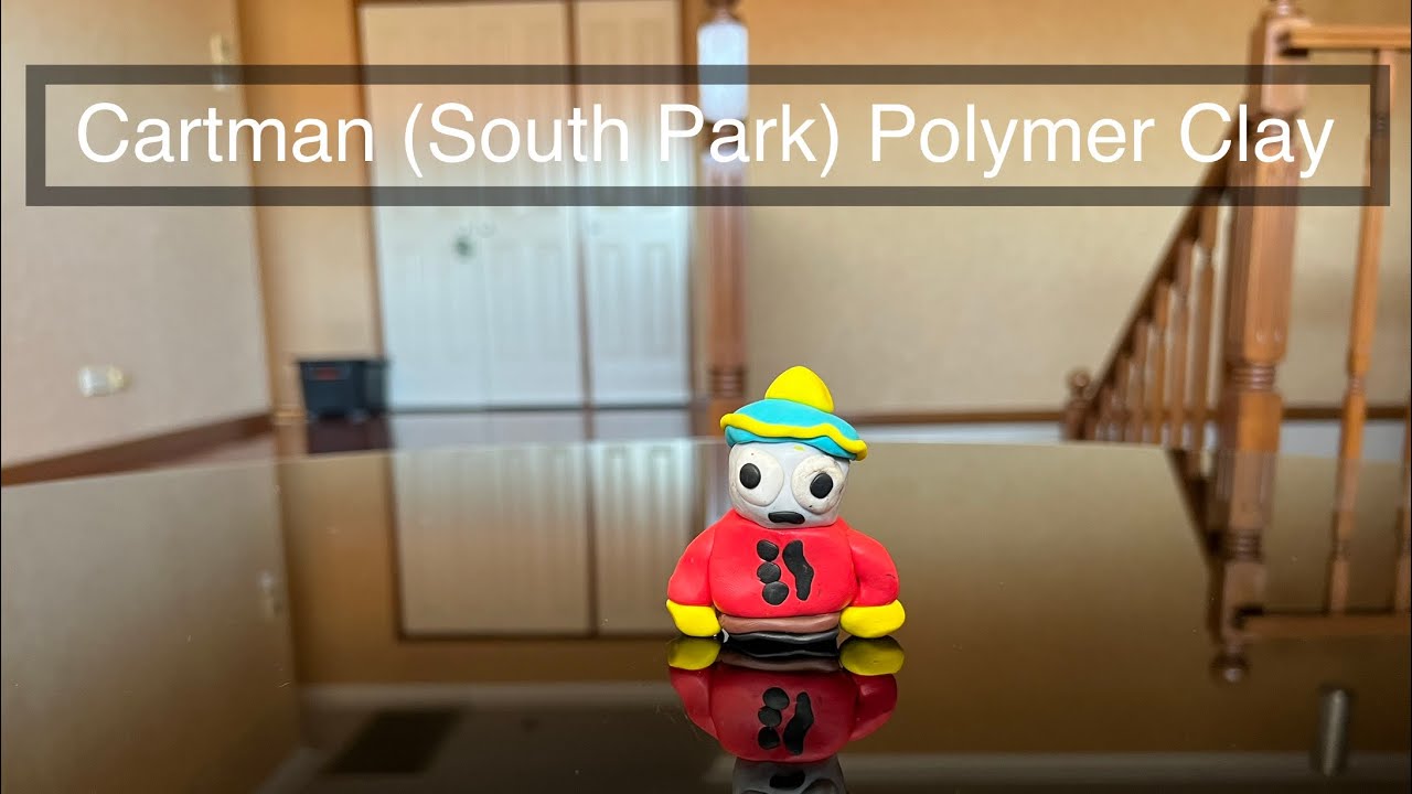 Cartman (South Park) Polymer Clay - YouTube