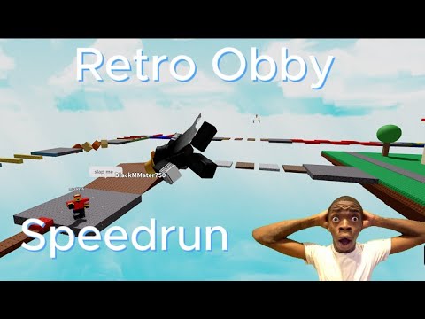 Retro Obby speedrun - Slap battles - YouTube