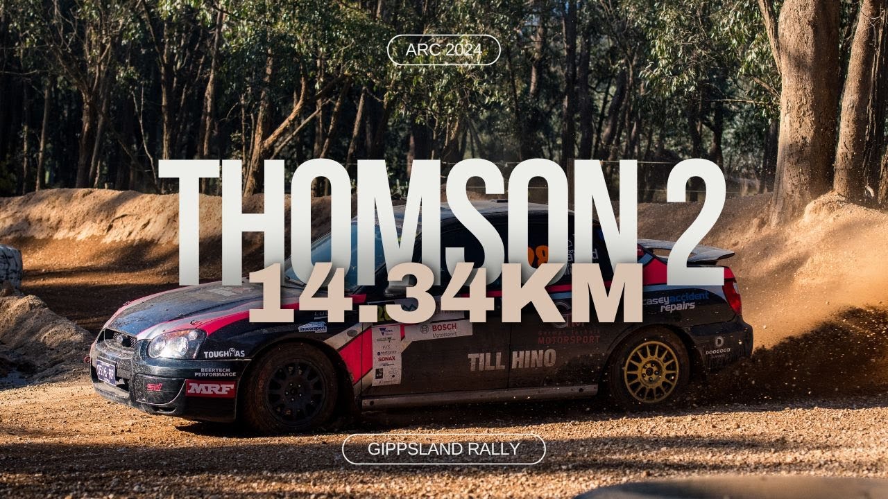 Gippsland Rally 2024 - SS5 Thompson 2 - Mitch Garrad/Taylah Murphy ...