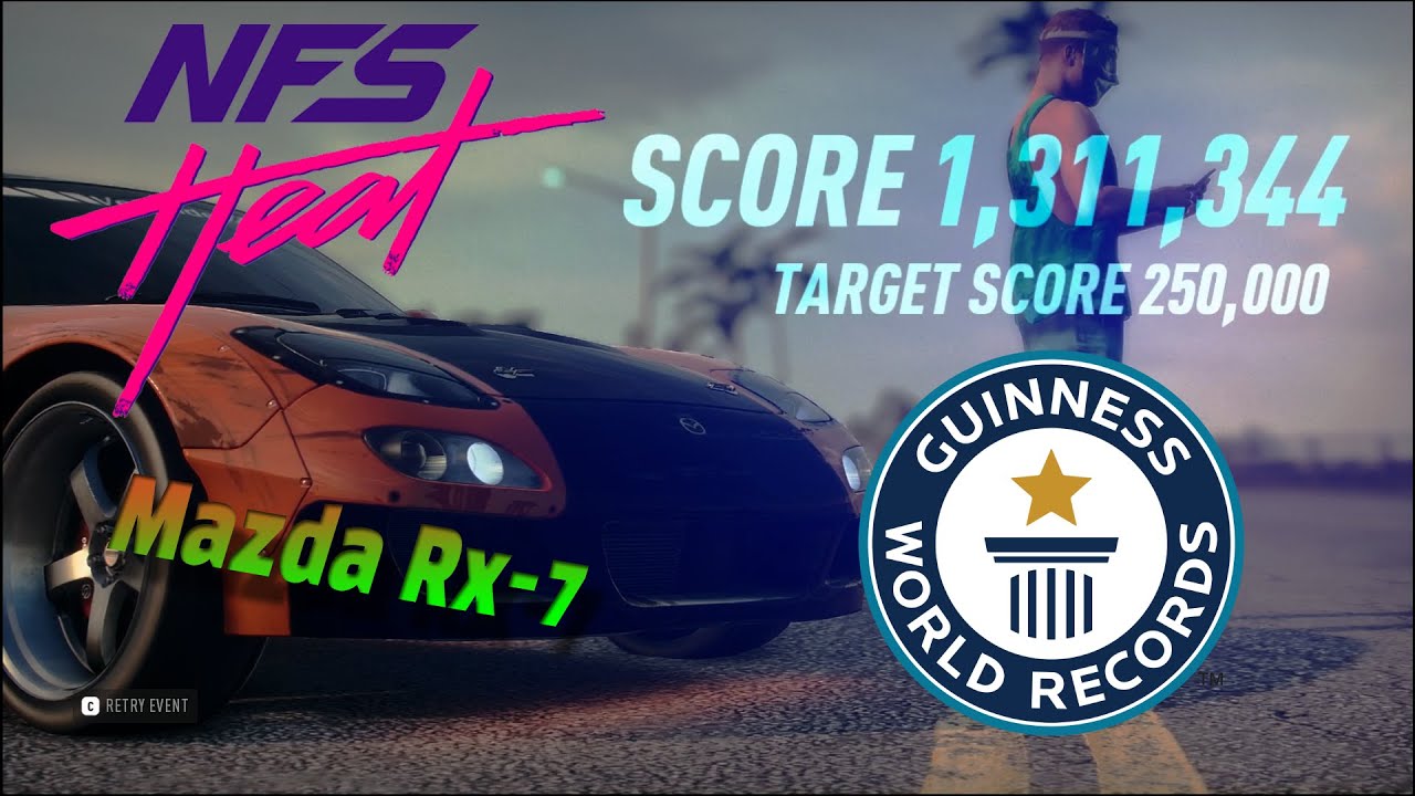!!!WORLD RECORD!!! CAMARERO 1.3 MILLION DRIFT SCORE (NFS HEAT) - YouTube