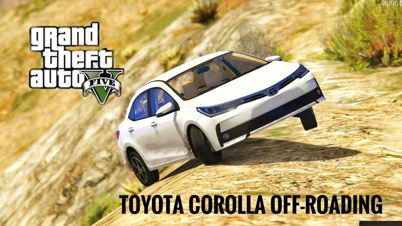 Toyota Corolla OFF-ROAD | Real Life Mod # 116 l GTA 5 | Urdu\Hindi ...