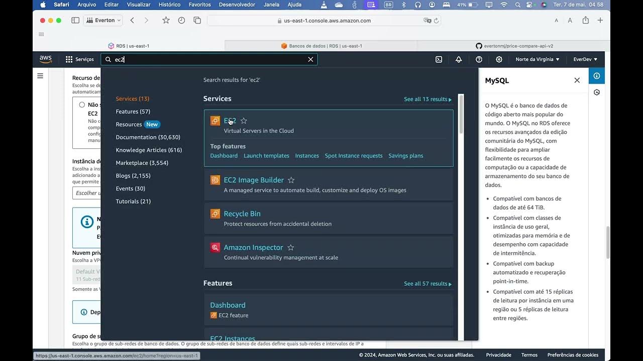 Como criar uma API Python + MySQL na AWS de forma rápida e sem custo - YouTube