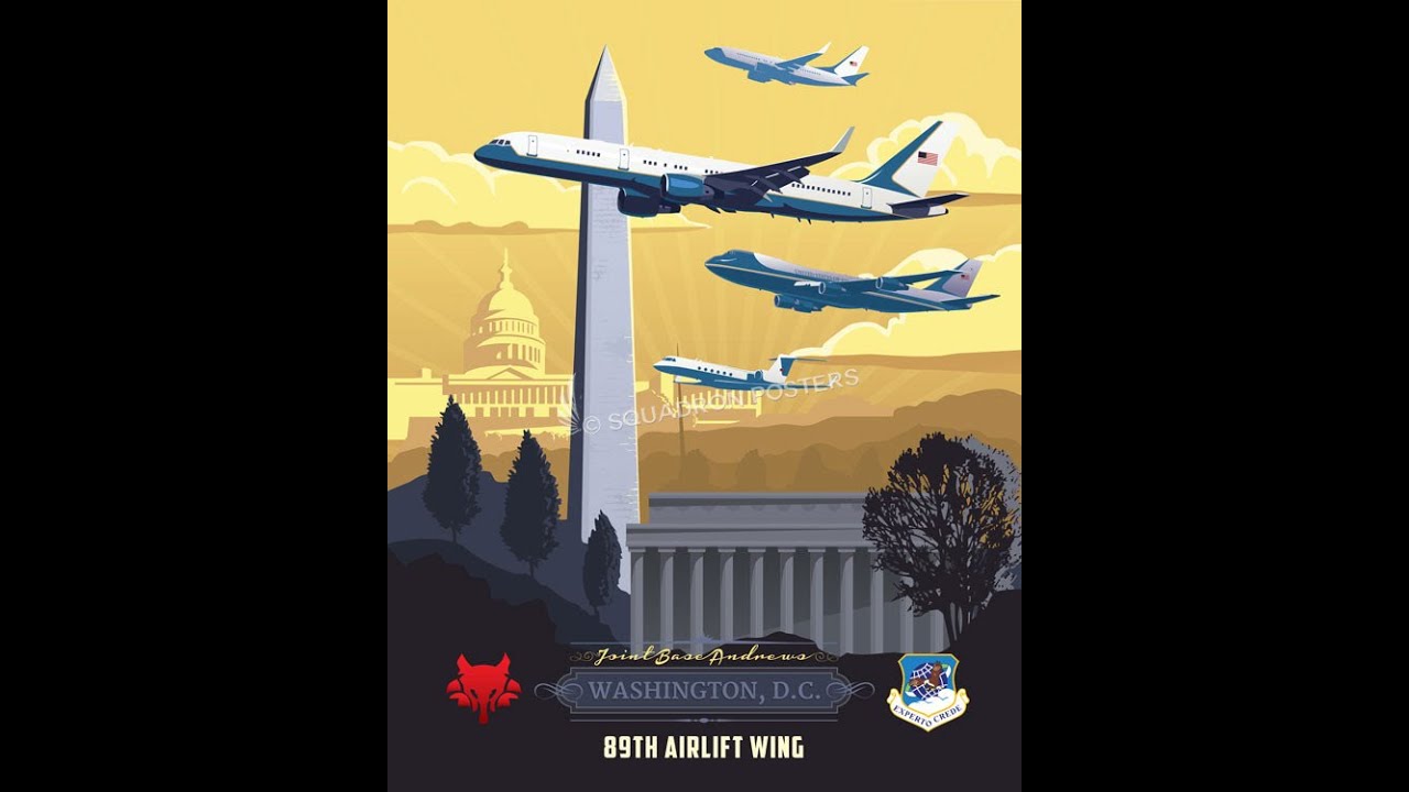 Joint Base Andrews, Maryland, SAM FOX, 89th Airlift Wing Air Force One ...