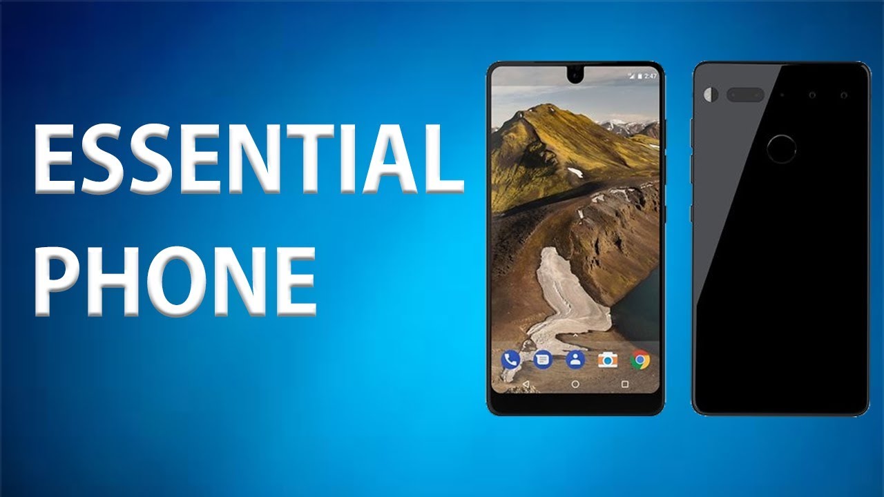 Essential Phone Apresentação Características e Especificações pt - YouTube