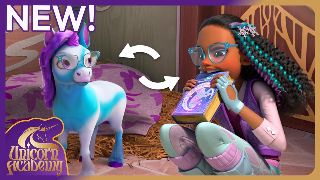 Body Swap with a BABY UNICORN?! 😱 | NEW FULL EPISODE! | Unicorn Academy ...
