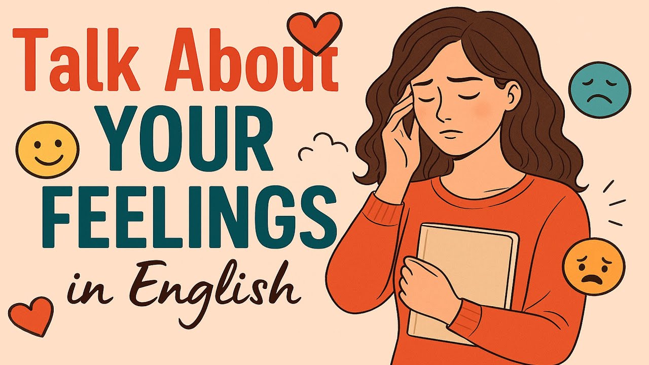 Talk About Your Feelings in English | Real Daily Conversations with ...