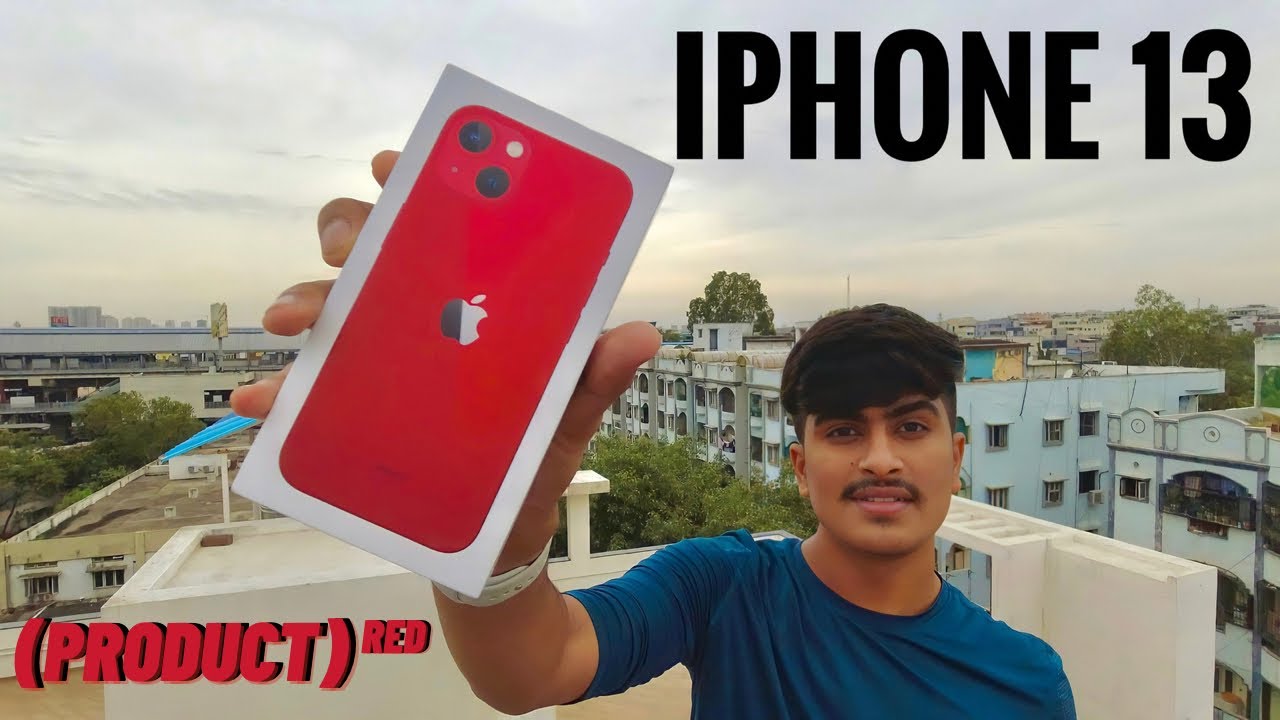 My new IPHONE 13 | Unboxing | (PRODUCT) red ️🧿 - YouTube
