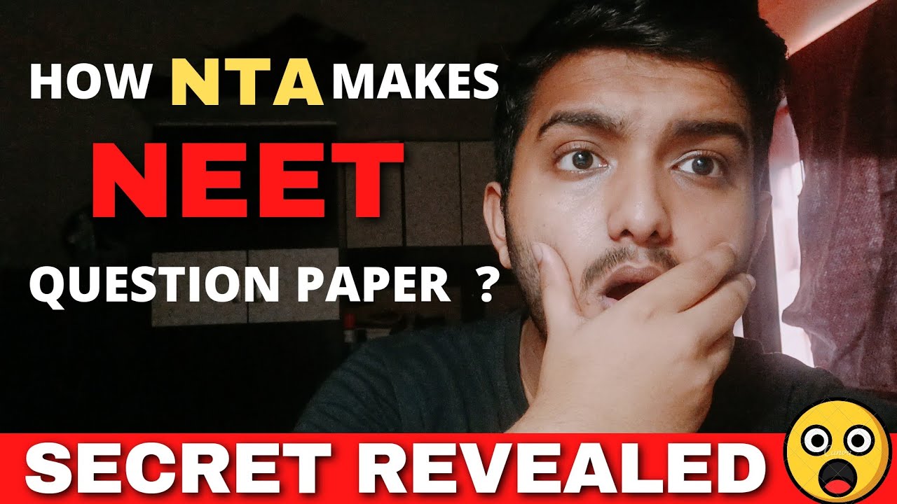 How NTA makes the NEET question paper 😨 | Secret Revealed #neet2023 ...