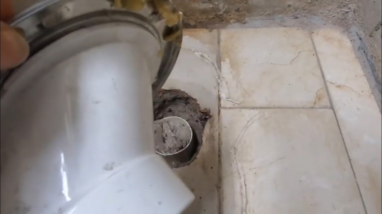 I use a Offset flange to correct toilet... - YouTube