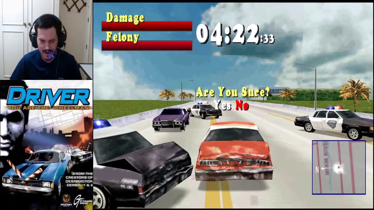 Gameplay de Driver - You Are the Wheelman (PlayStation) até zerar ...