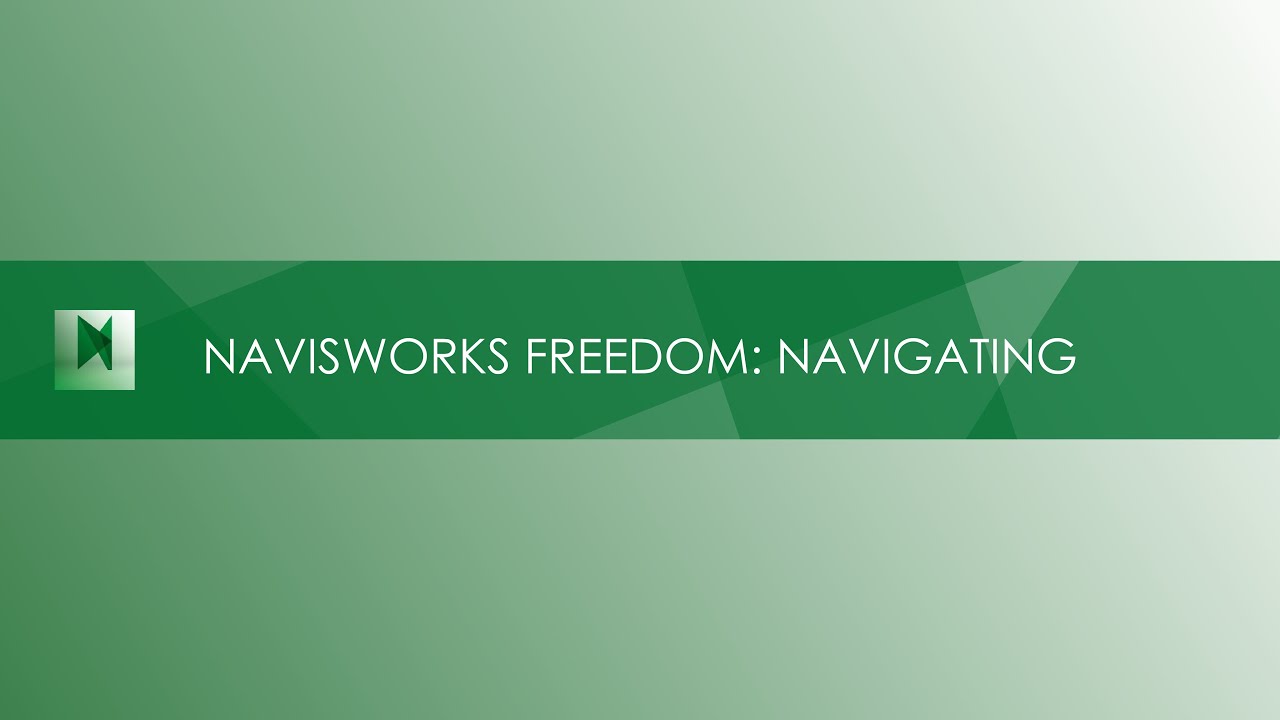 Navisworks Freedom Navigating - YouTube