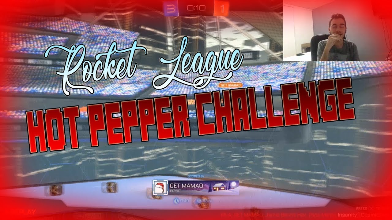 Rocket League Hot Pepper Challenge! - YouTube