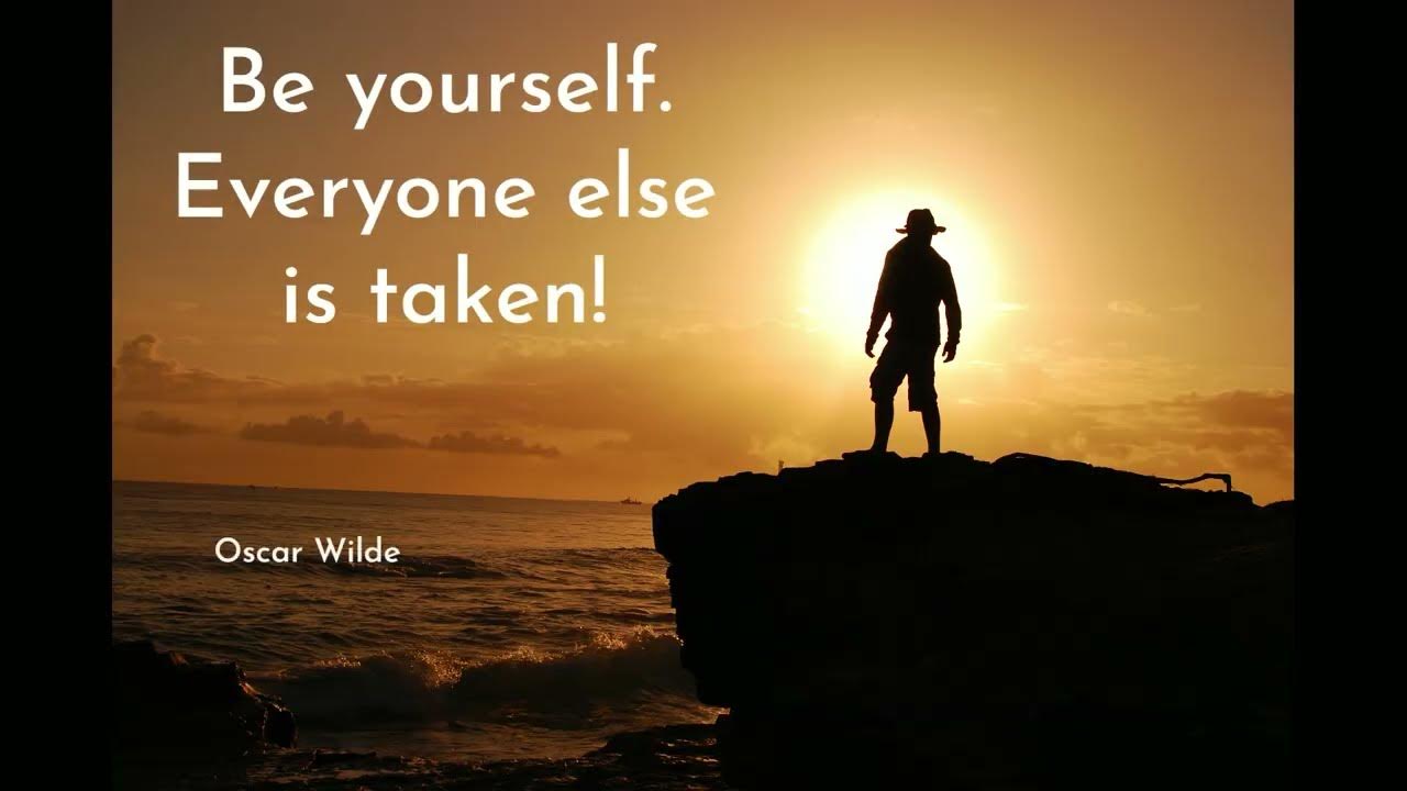 The Power of Authenticity: Why Being Yourself Outshines Imitation - YouTube