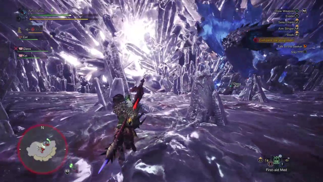 Final Boss~Xeno'Jiiva - Insect Glaive - YouTube