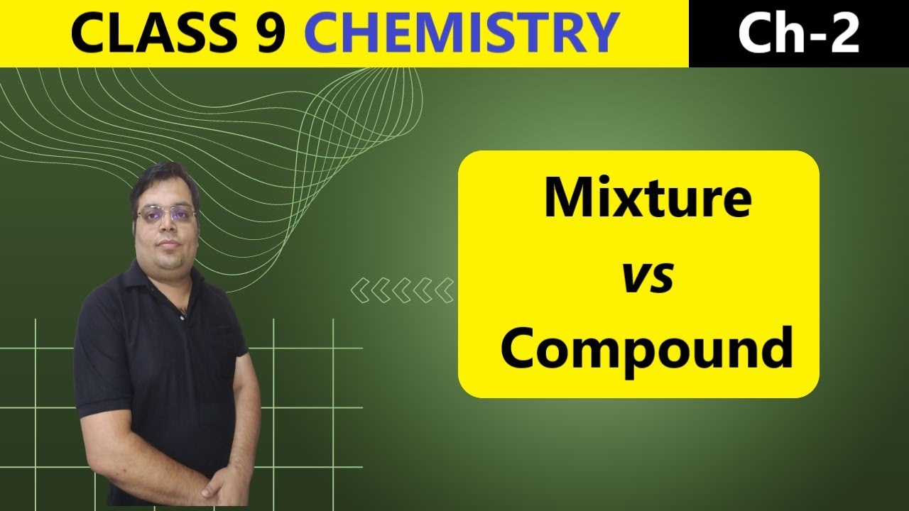 Difference between Mixture and Compound | Class 9 | Chapter 2 | By ...