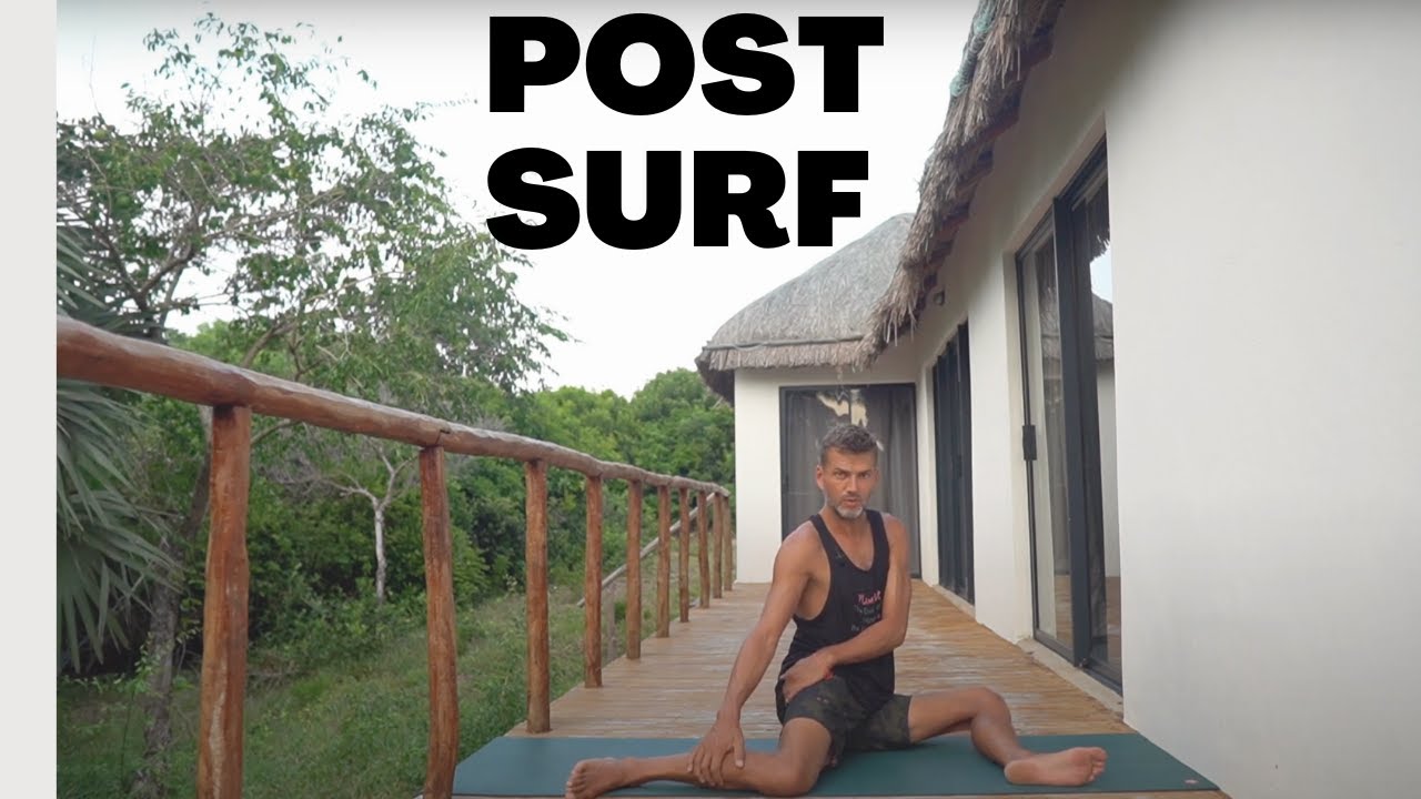 After Surf Recovery: 20-Minute Gentle Yoga - YouTube