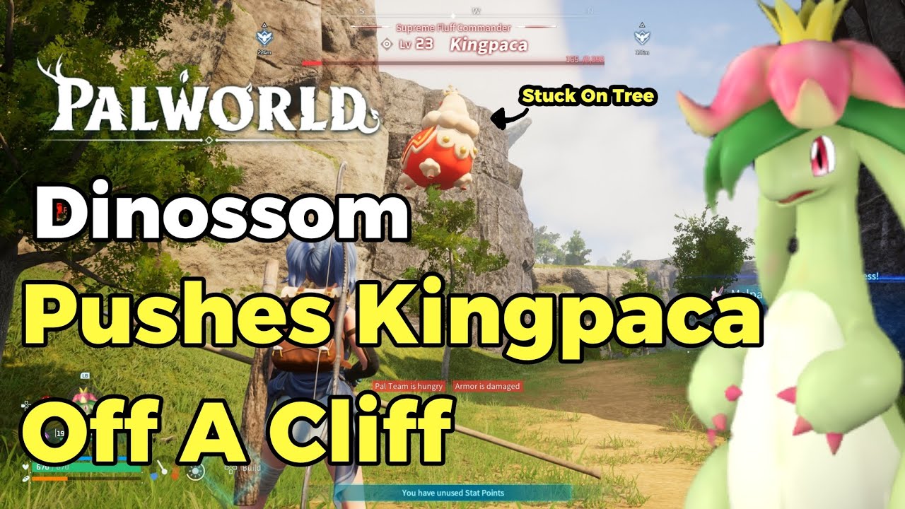 Palworld Kingpaca + Cheese - YouTube