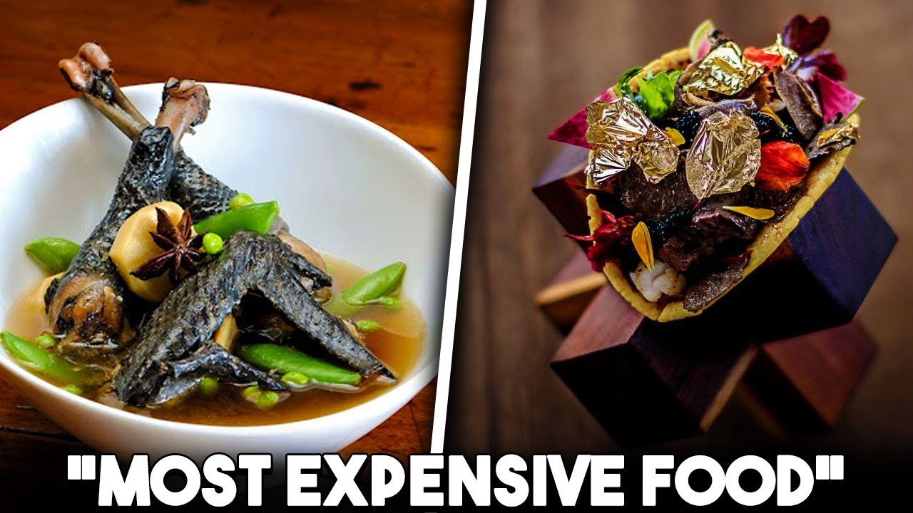 The Most EXPENSIVE FOOD Money Can Buy (WORLDWIDE) - YouTube