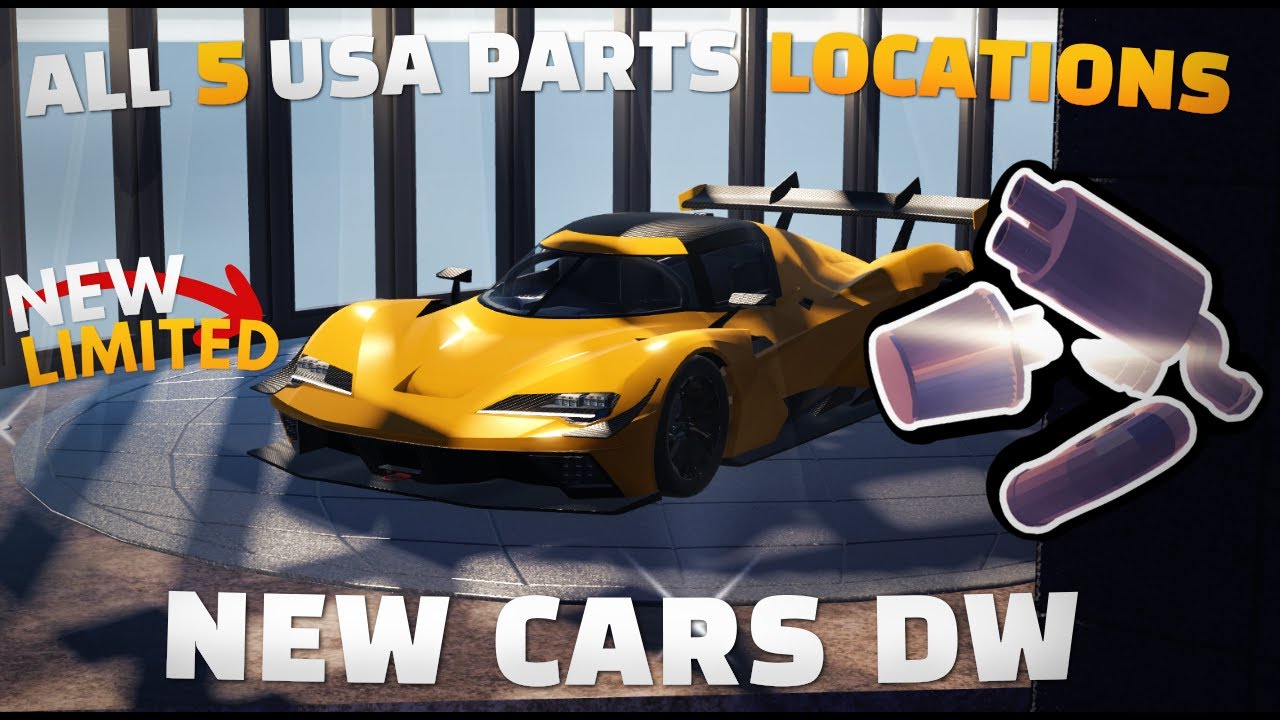 *UPDATE* ALL 5 USA PARTS LOCATIONS | DRIVE WORLD | TESORO NEW CARS ...