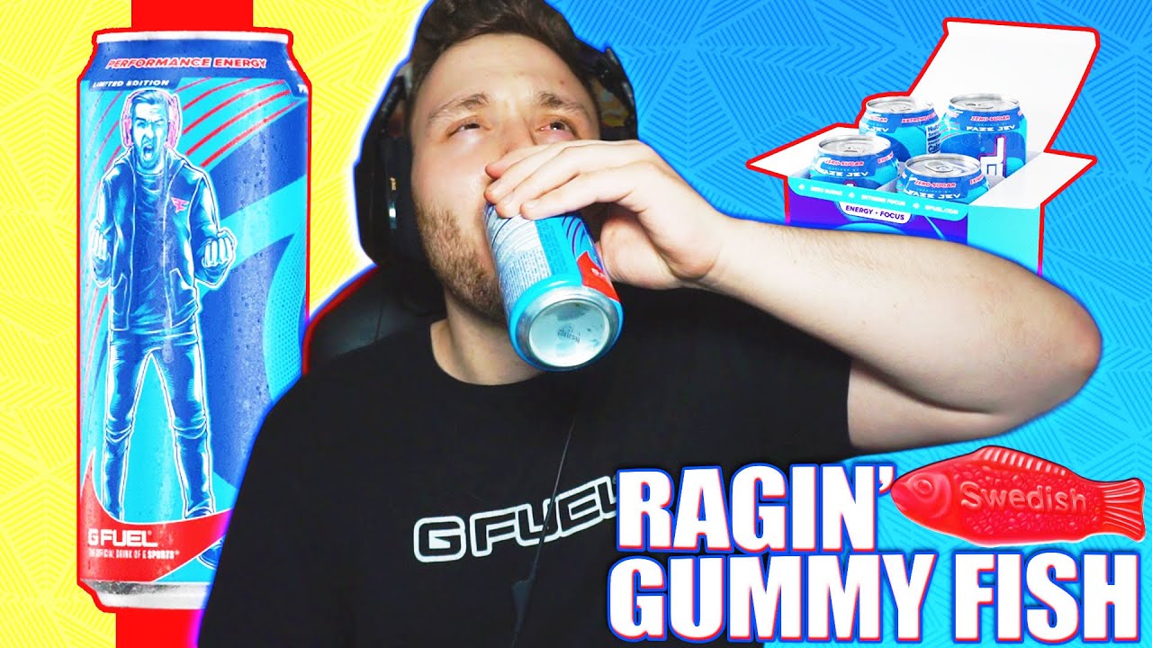 IS RAGIN' GUMMY FISH GFUEL CAN GOOD? (Ragin' Gummy Fish GFUEL Can ...
