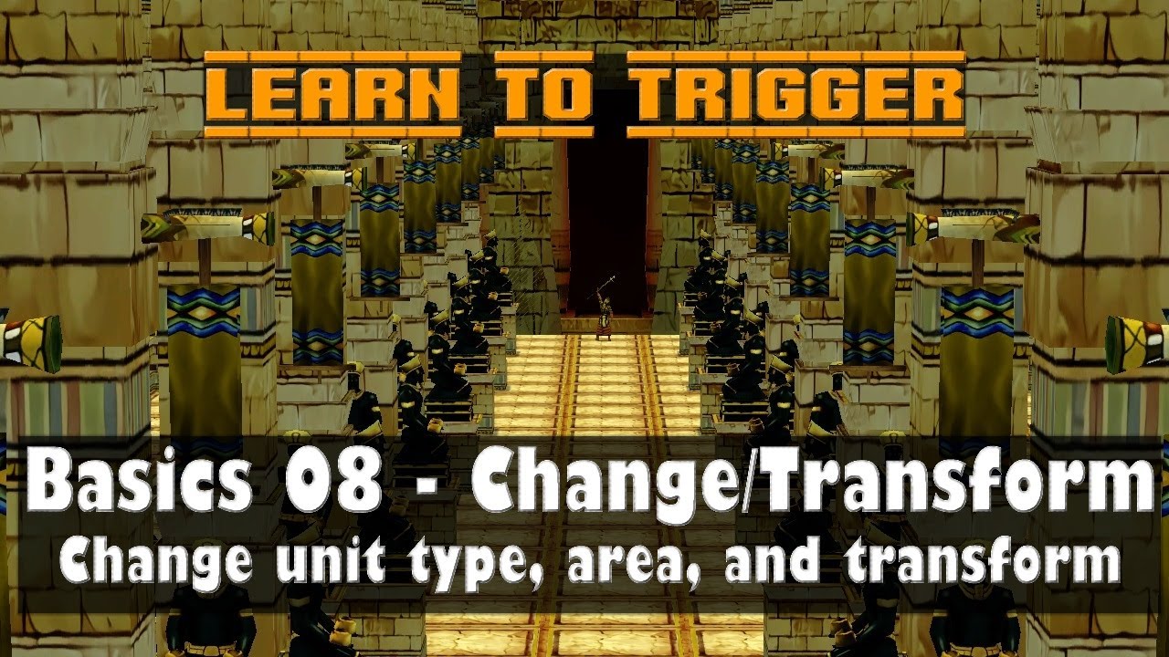 Basics 08: Change unit type/transform unit - YouTube