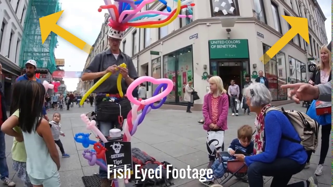 Vegas Pro 17 Fish Eye Removal Very Easy - YouTube