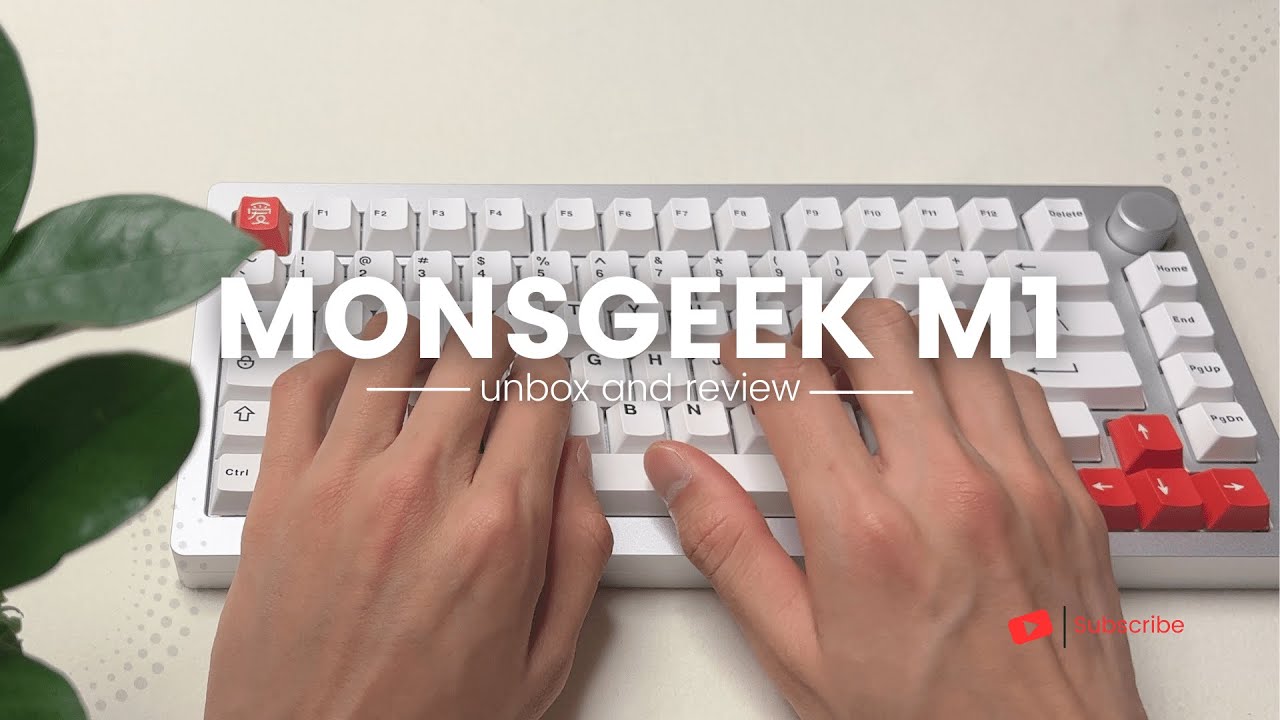Monsgeek m1 build + sound test with ws brown | budget custom keyboard ...