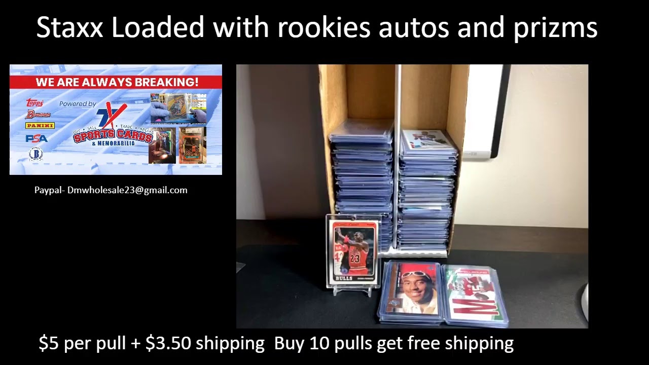 Stacks Loaded sports cards - YouTube