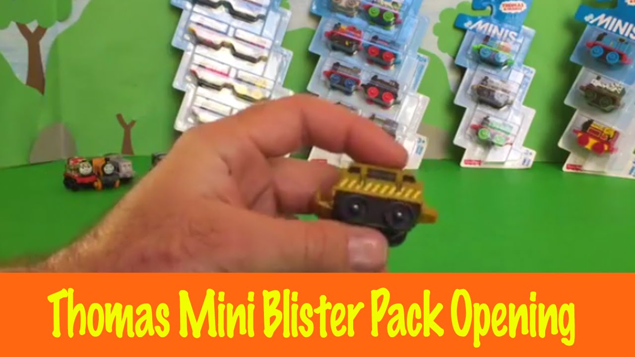 Collecting Thomas and Friends Minis - Opening all of the Blister Packs ...